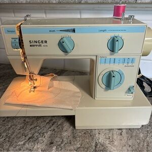 Singer | Other | Vintage Singer Merritt 46 Heavy Duty Sewing Machine ...